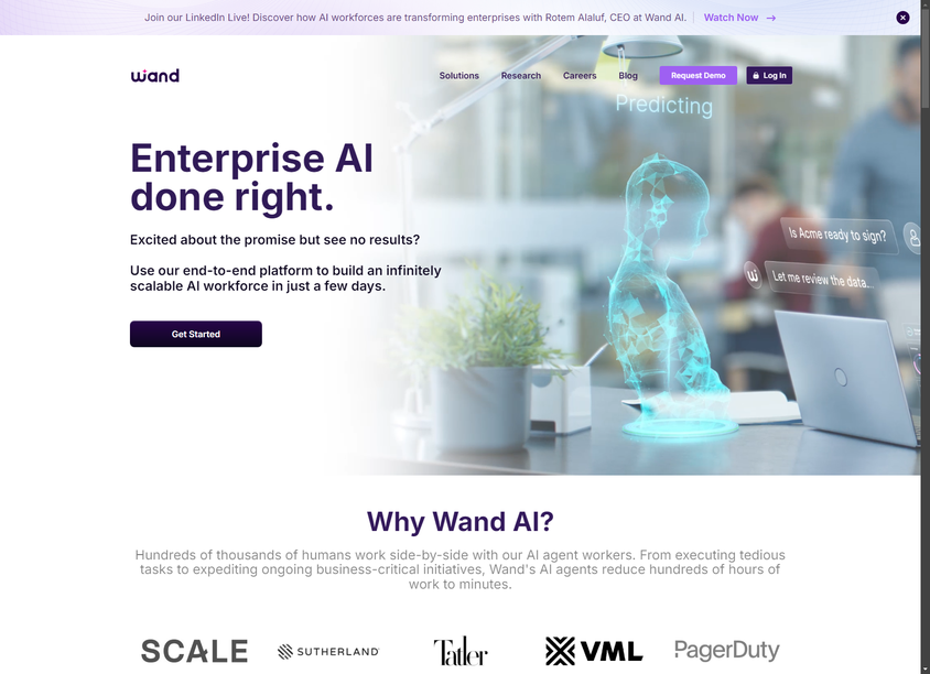 Wand AI: Enterprise-Grade AI Platform for Autonomous Task Execution ...